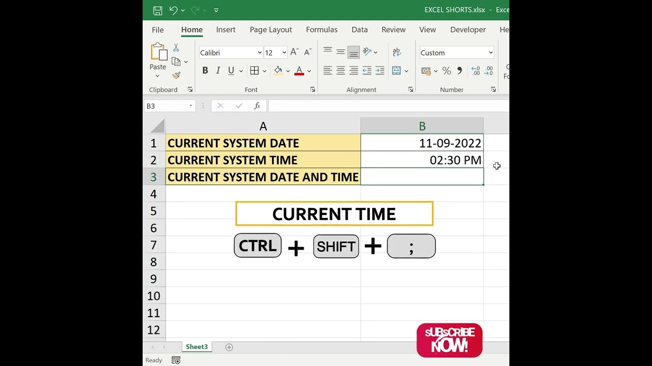 35 Excel Shortcuts Date And Time Shortcut Keys In Excel shorts 35 Excel Shortcuts Date And Time Shortcut Keys In Excel shorts