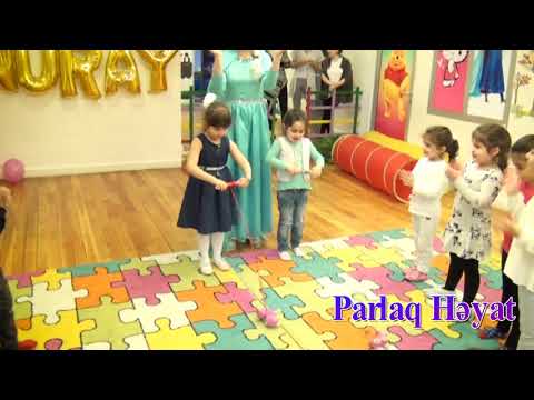 Parlaq Heyat uşaq tədris inkişaf mərkəzi Nuray 5 yas ad gunu