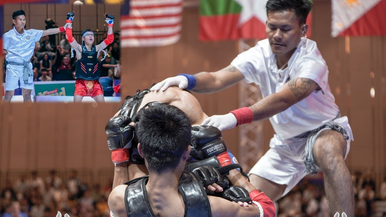 #seagames2023 #Kun_Bokator Fighting Event 55Kg: Qualifying Round Male ...