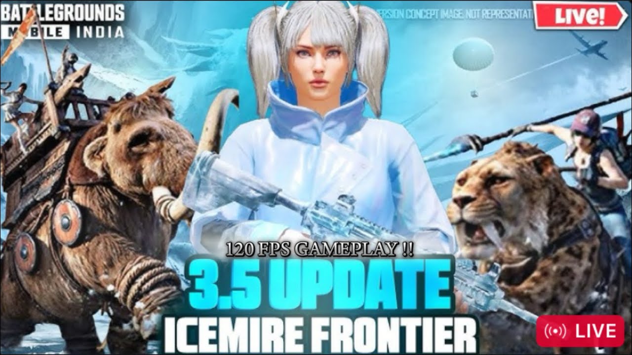 !! NEW 120 FPS WINTER EVENT !! BGMI LIVE!!#bgmilive #livestream #bgmi # ...