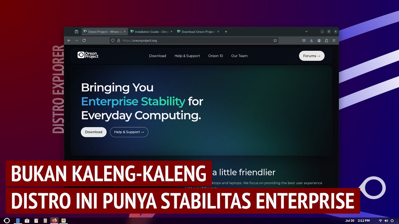 Distro Linux Sehari-hari Dengan Kestabilan Enterprise: Oreon Project ...