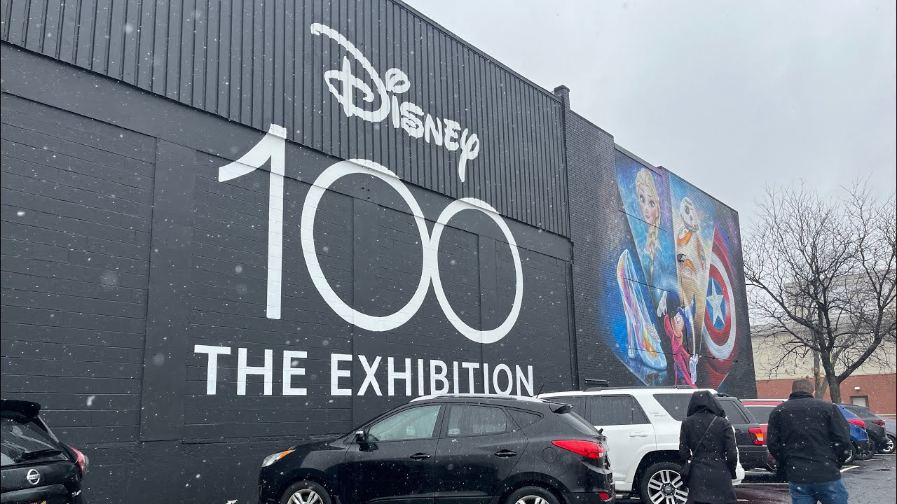 Disney 100 Exhibition Pre-Show Chicago IL - YouTube