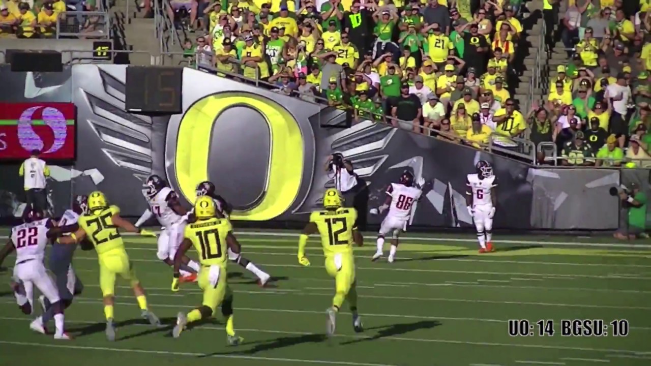 Oregon Ducks beat Bowling Green 58-24 (Full Game Highlights) - YouTube