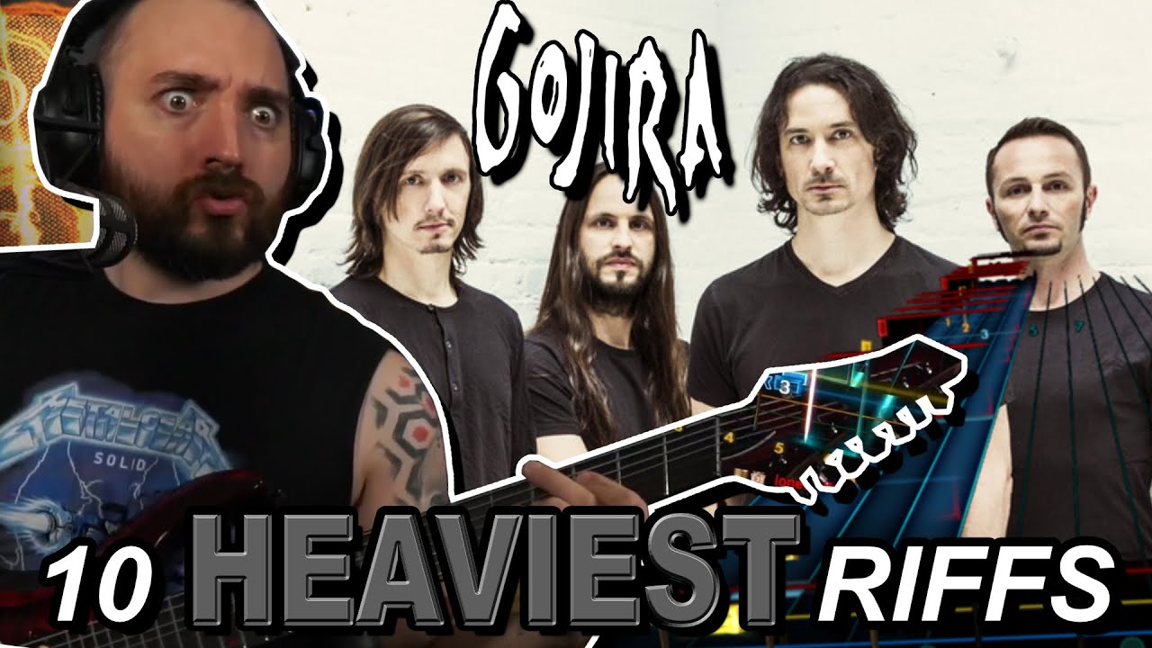 10 HEAVIEST Gojira Riffs! to Sightread On Rocksmith 2014 - YouTube