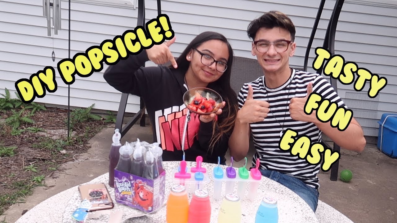 DIY Easy-Kid Friendly Fruity Popsicle! !!2019!! - YouTube