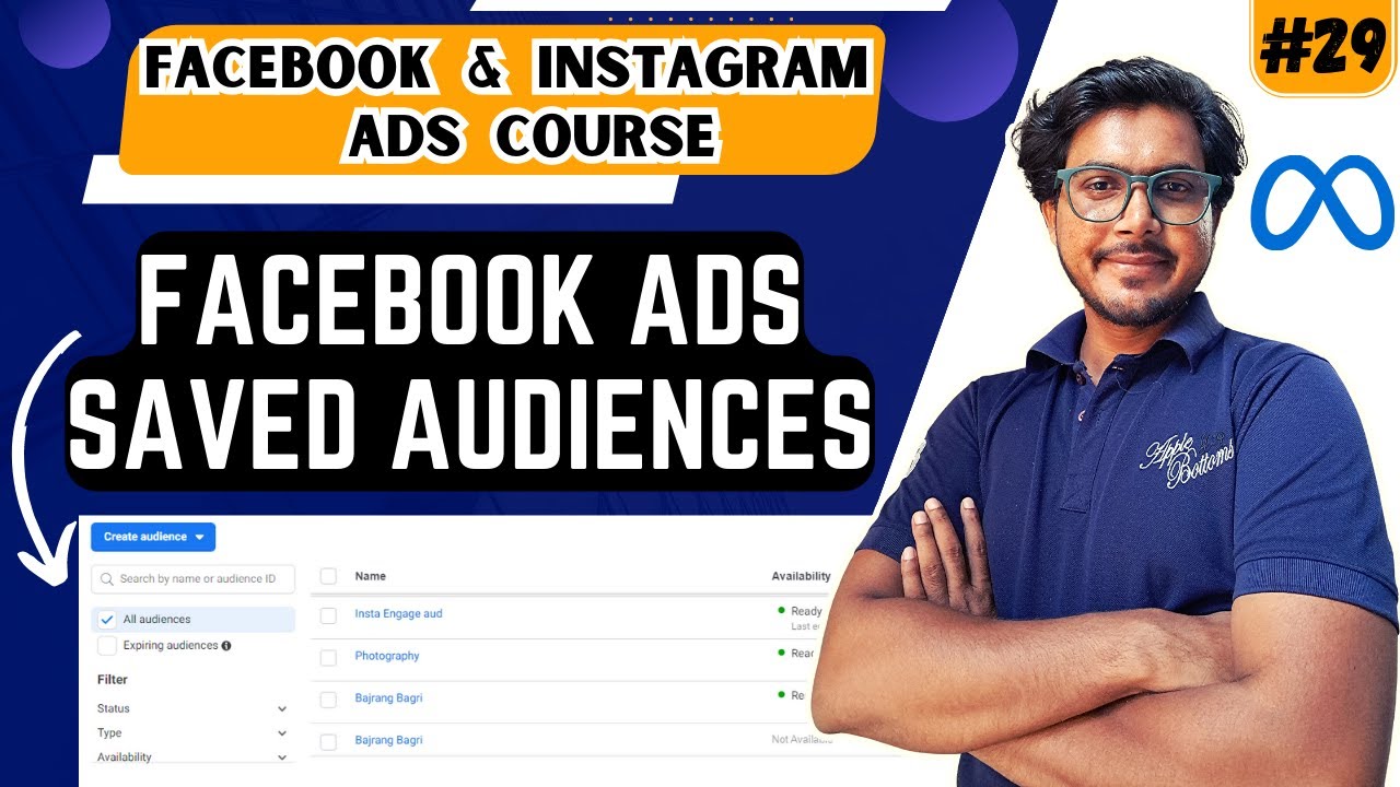 How To Create Saved Audience In FACEBOOK Ads | Facebook Saved Audiences - YouTube