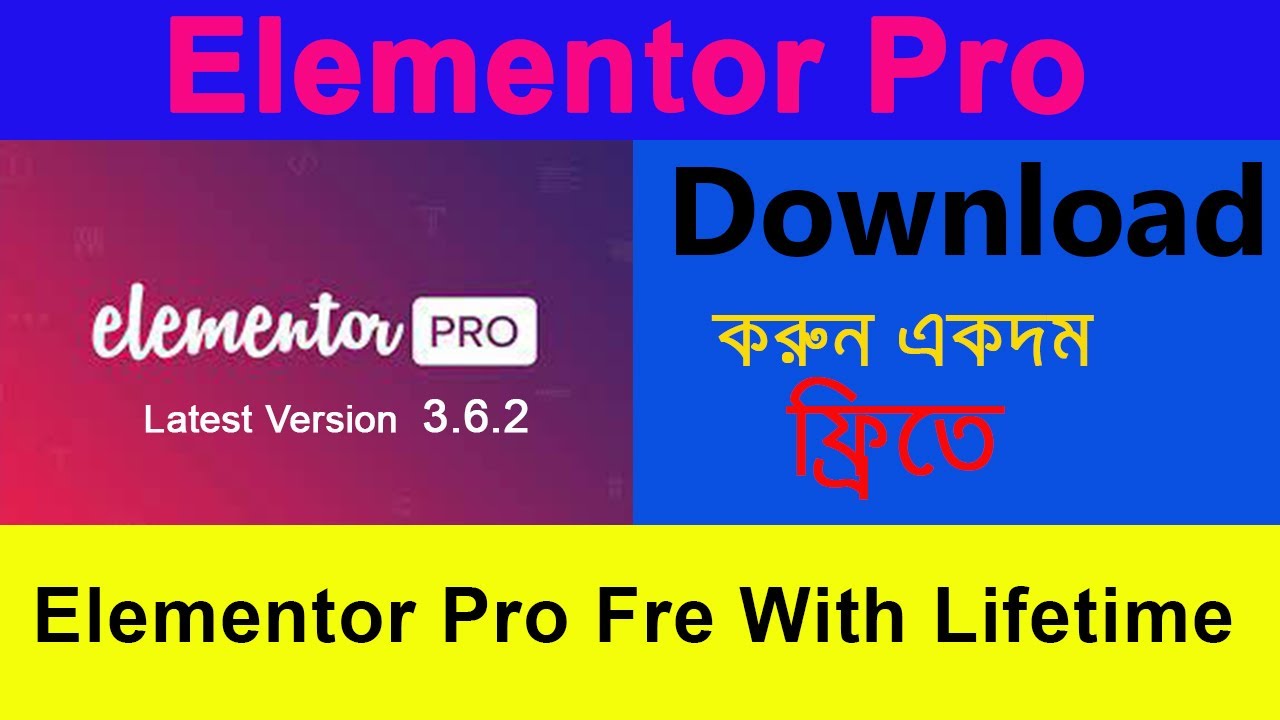 Elementor Pro Download Free Lifetime || Elementor Pro GPL | Elementor ...