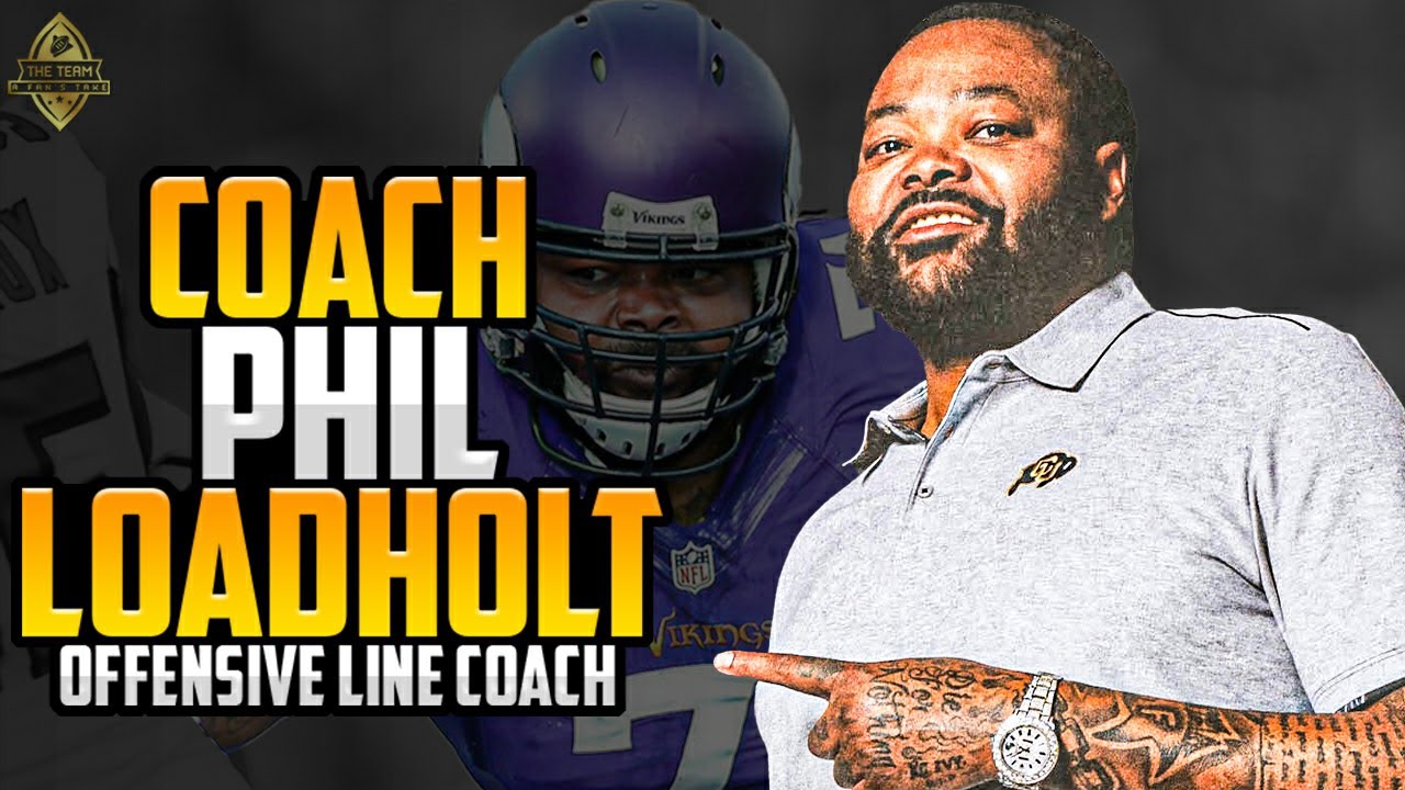 Learn More About Colorado's New O-Line Coach Phil Loadholt - YouTube
