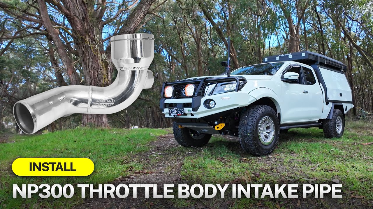 Throttle Body Intake Pipe Installation for NP300 Nissan Navara — PAP ...
