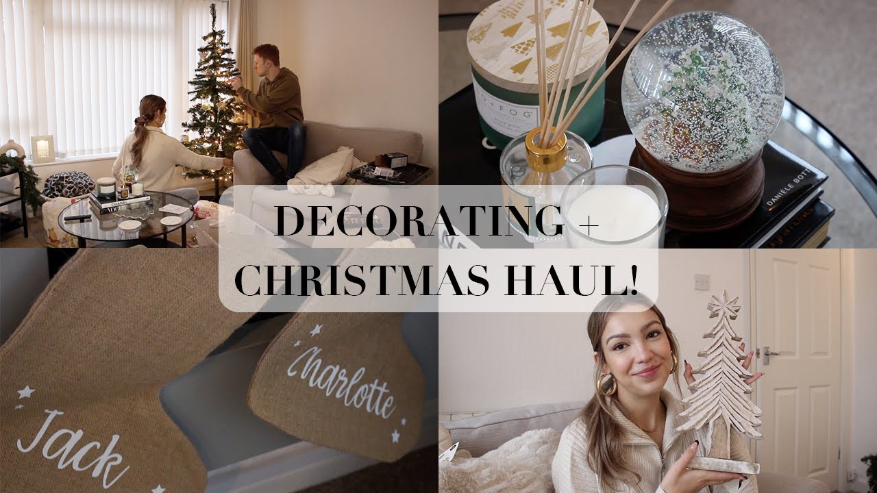 Decorating for Christmas! | Primark, Homebase & TKMaxx Christmas Haul ...