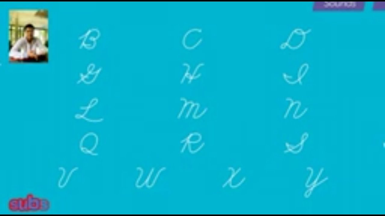 Cursive Writing Dramatization - YouTube