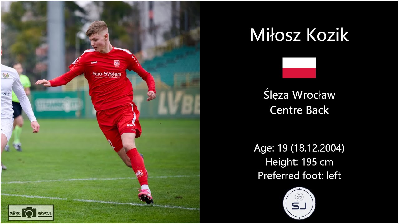 Miłosz Kozik | Centre Back | 2023/24 - YouTube