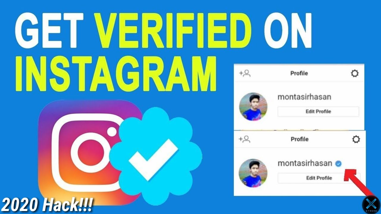 How To Get Verified On Instagram - 2020 hack!!! - YouTube