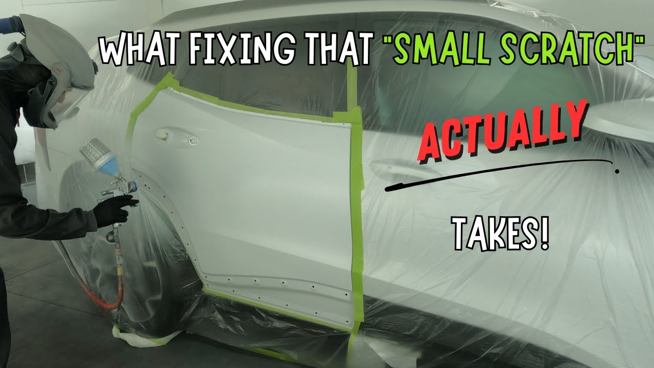 SIMPLE Spot Repair and Paint... 🤔 - YouTube