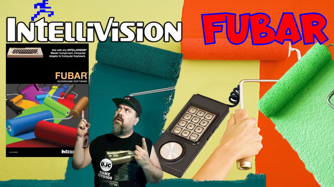 INTELLIVISION - Fubar - NEW GAME - Unboxing and Game Play! - YouTube
