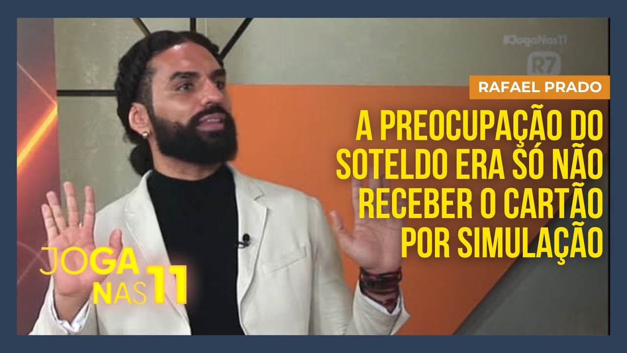 "O VAR se superou", diz Rafael Prado ao criticar pênalti dado para o Santos | Joga nas 11 - YouTube