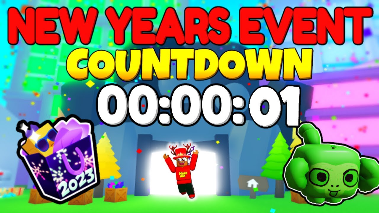 🔴 NEW YEAR EVENT COUNTDOWN 💥FREE💥HUGE PETS + 💎GEMS💎 GIVEAWAY! Pet ...