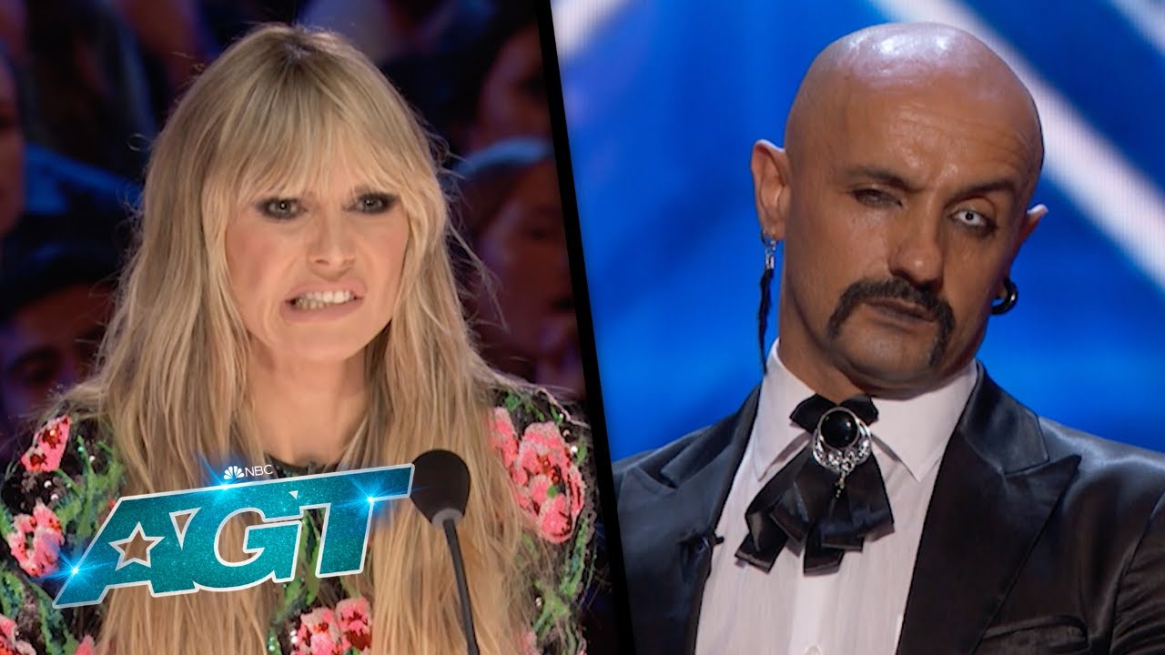 Scary, thrilling auditions that will make your skin crawl 😨 | AGT 2022 ...