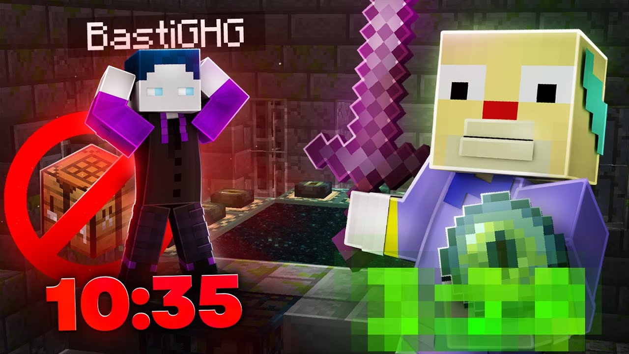 WERDE ICH SCHNELLER ALS BASTIGHG SEIN!? | Minecraft Ohne Crafting Table ...