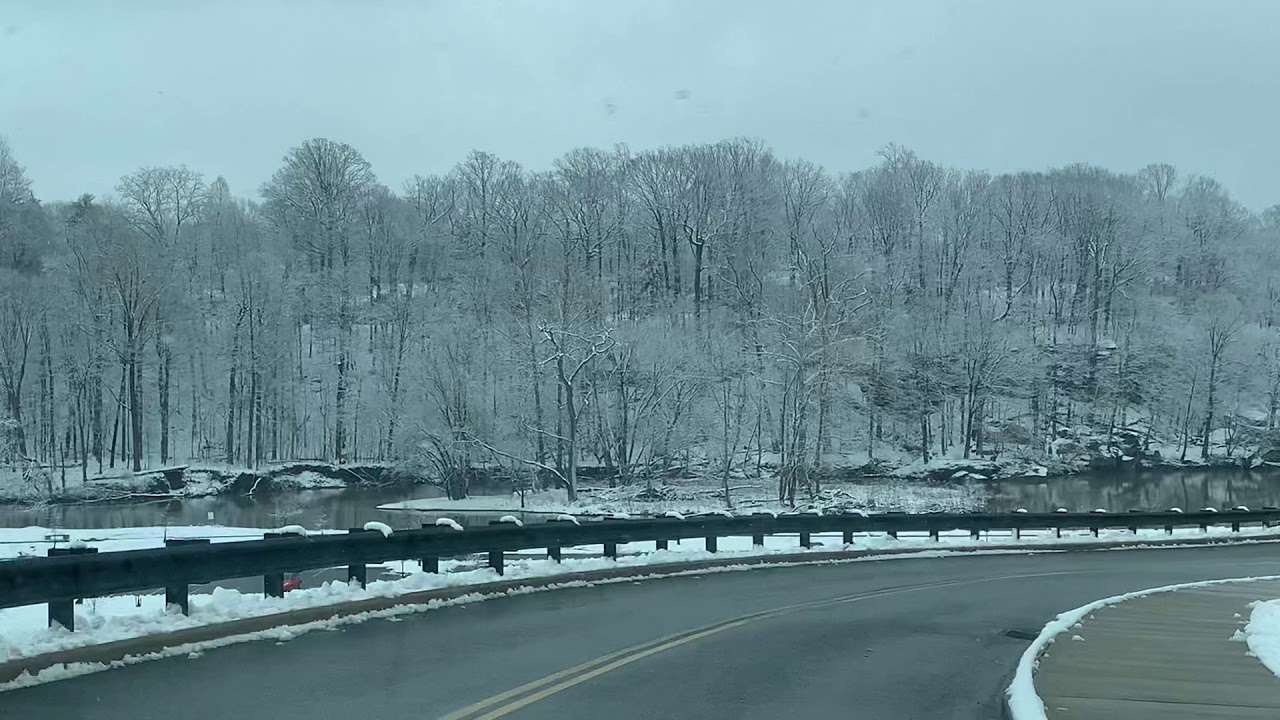 Beautiful view on Winter in Ohio, America - YouTube