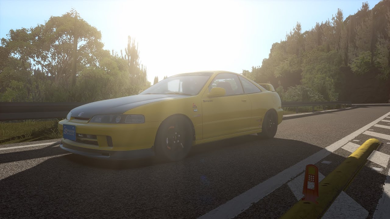 1998 Honda Integra Type R DC2 Spoon -Touge Arrabassada Uphill - YouTube
