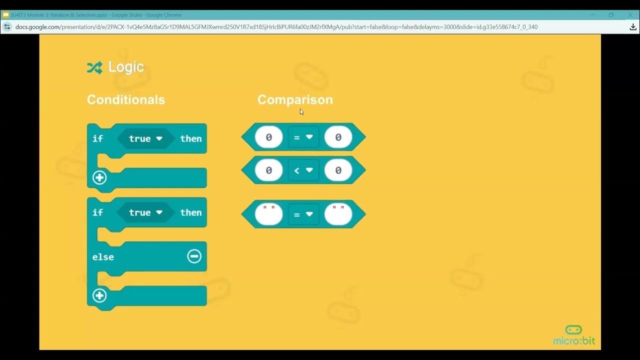[ MakeCode | micro:bit ] Iteration and Selection - YouTube