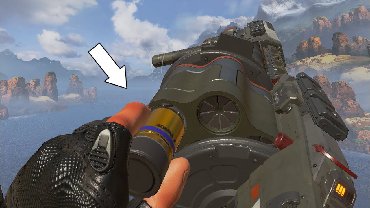 Adhesive Grenade Launcher in Apex Legends - YouTube