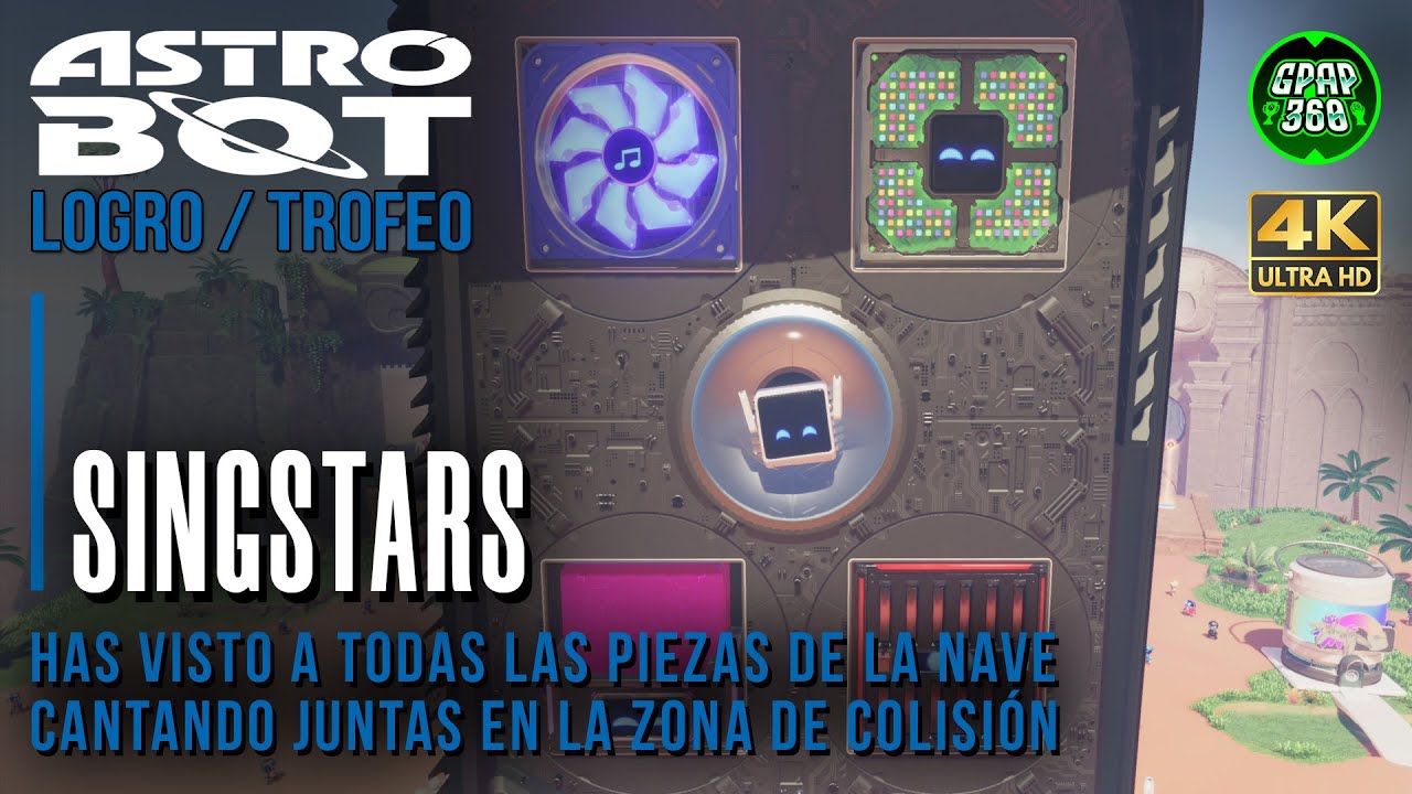 Astro Bot | Logro / Trofeo: SingStars (Ver a todas las piezas de la ...