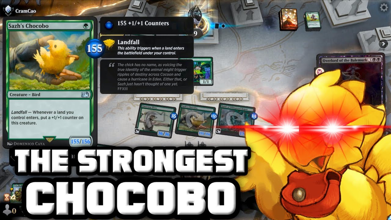 Summoning The Worlds STRONGEST Chocobo! | Magic: The Gathering Arena ...