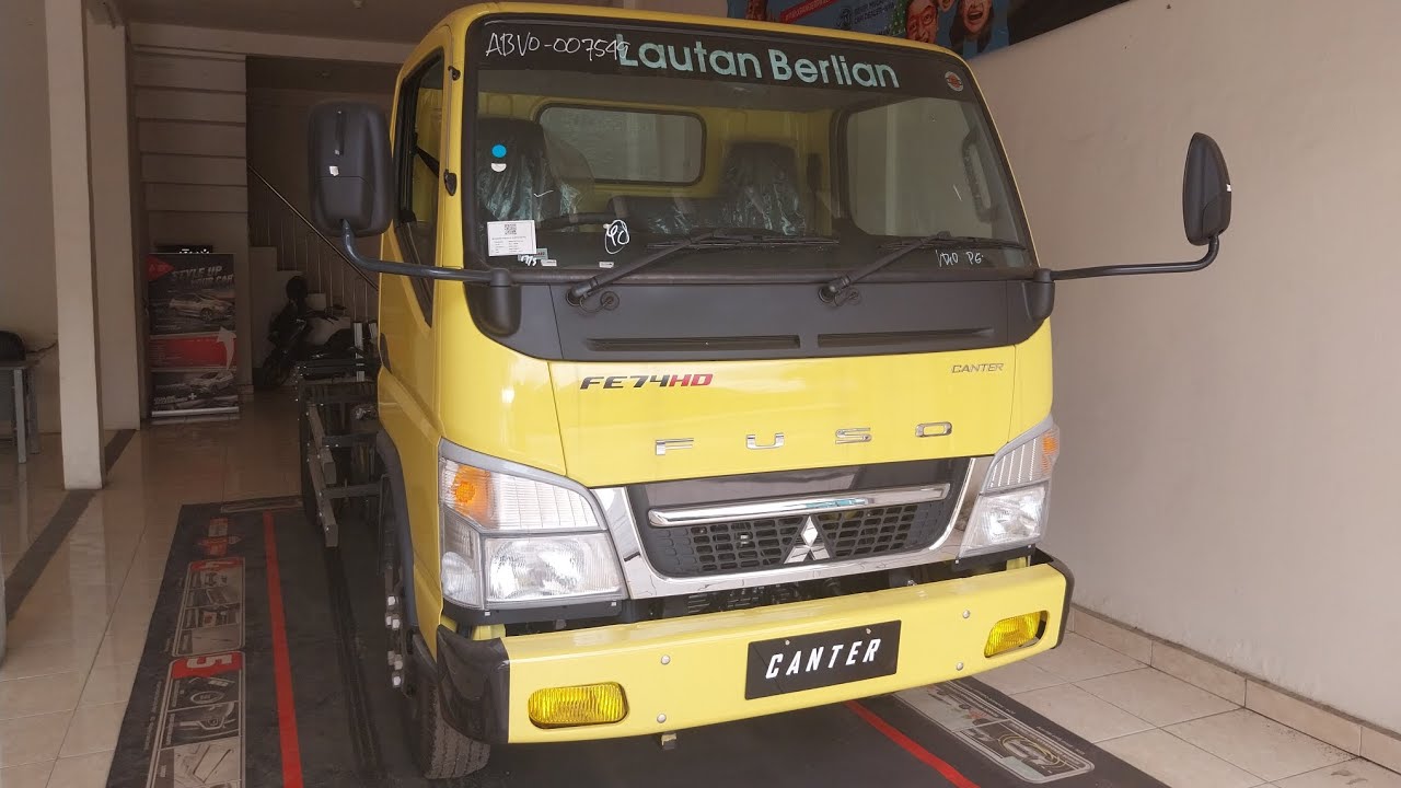 Mitsubishi FUSO CANTER FE74HD EURO 4 (Review) 2023 - YouTube