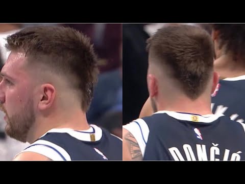 Luka Doncic New Haircut New Season NBA 2024 2025 Debut Vs San Antonio ...