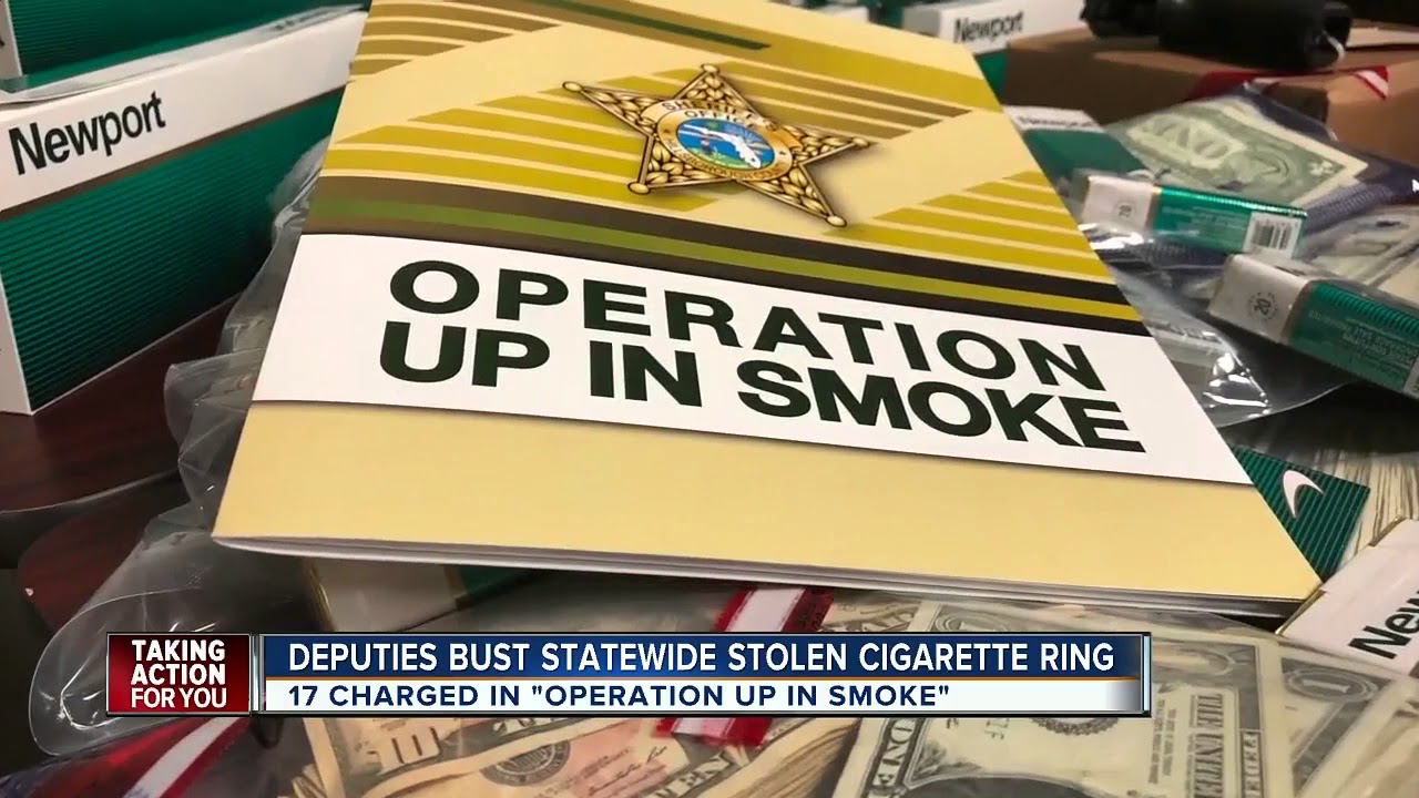 15 arrested in stolen cigarette operation - YouTube