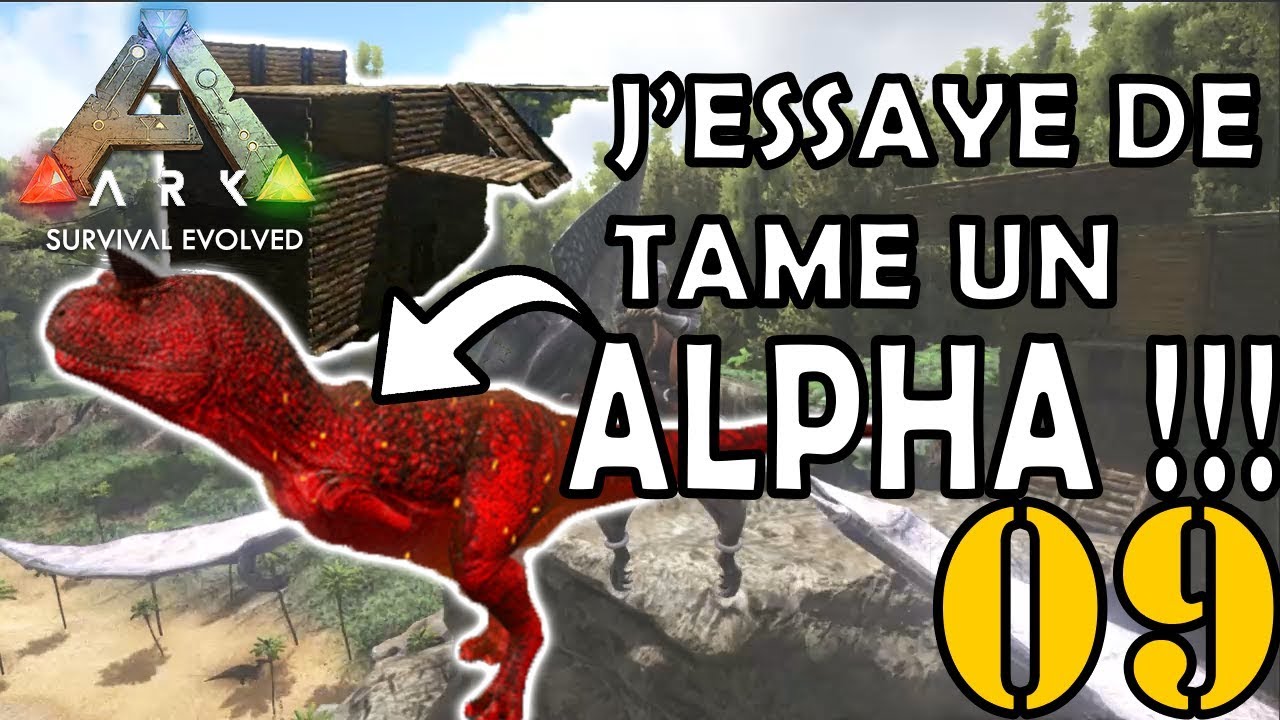 TAME UNE ALPHA CARNOTAURUS !!!! I ARK: Survival Evolved I ÉPISODE 9 ...