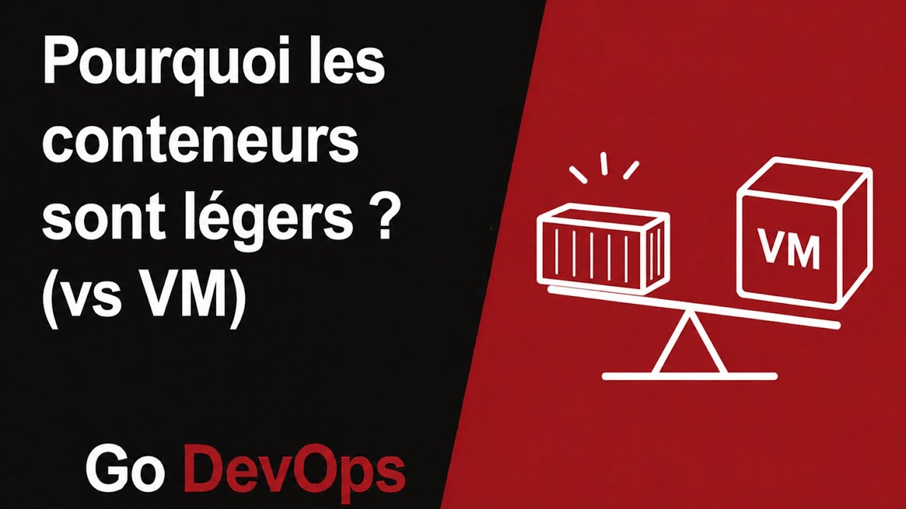 [FR] Pourquoi les conteneurs sont-ils si légers ? (vs VM ...
