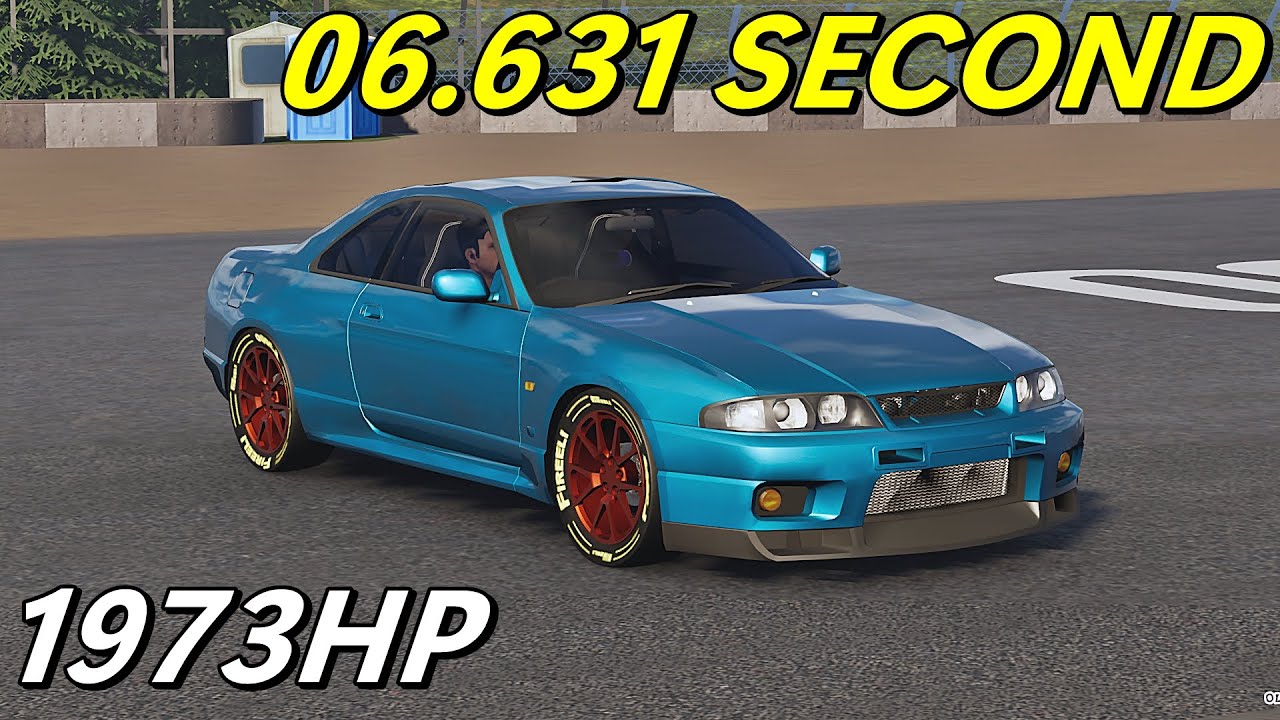 1973HP NISSAN SKYLINE GTR R33 DRAG TUNE CAR PARKING MULTIPLAYER 2 NEW ...