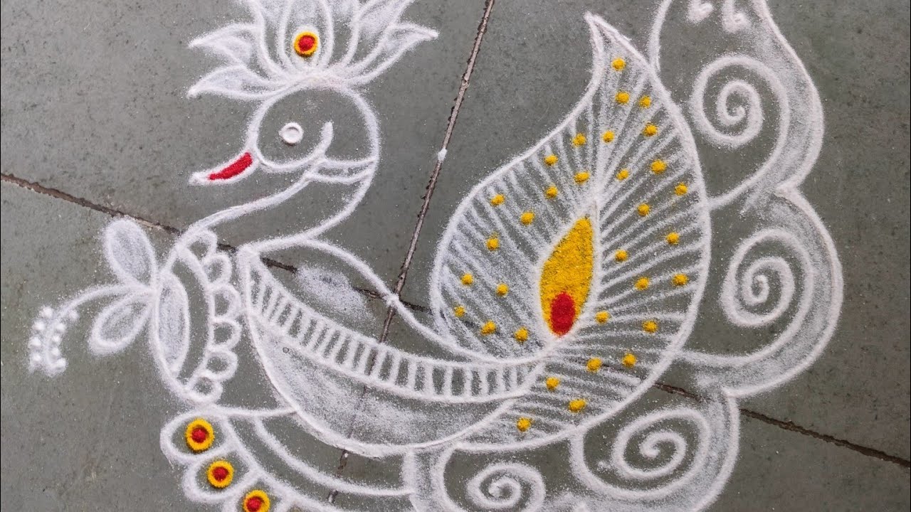 Diwali special diva rangoli|deepam muggulu|Diwali kolam|deepam dot ...