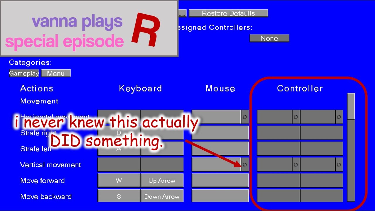 playing baldi's basics plus with a...controller? | vanna plays: r episode 78 - YouTube