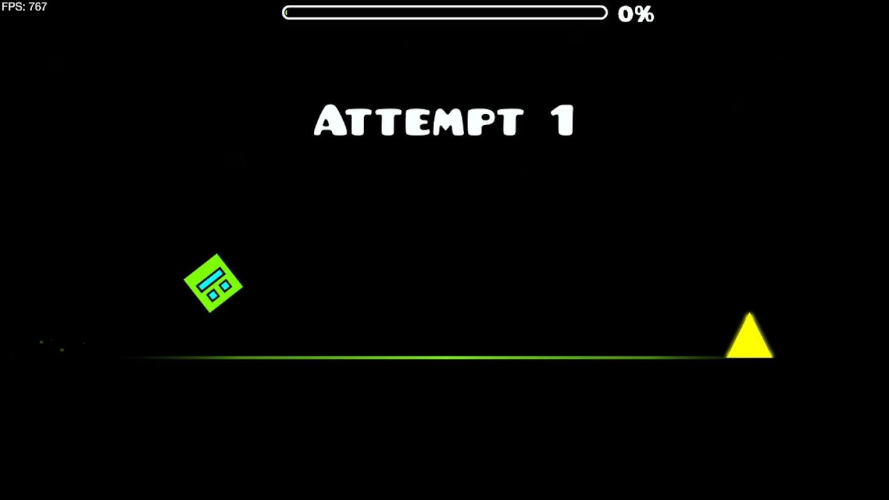 Retray Gameplay Geometry Dash - YouTube