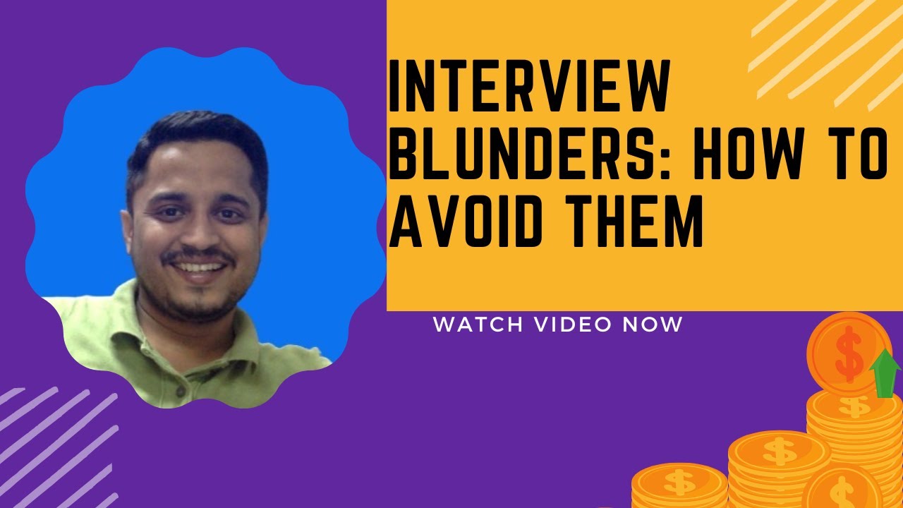 Interview Blunders: How to Avoid Them | Interview Tips | Fresher Jobs - YouTube