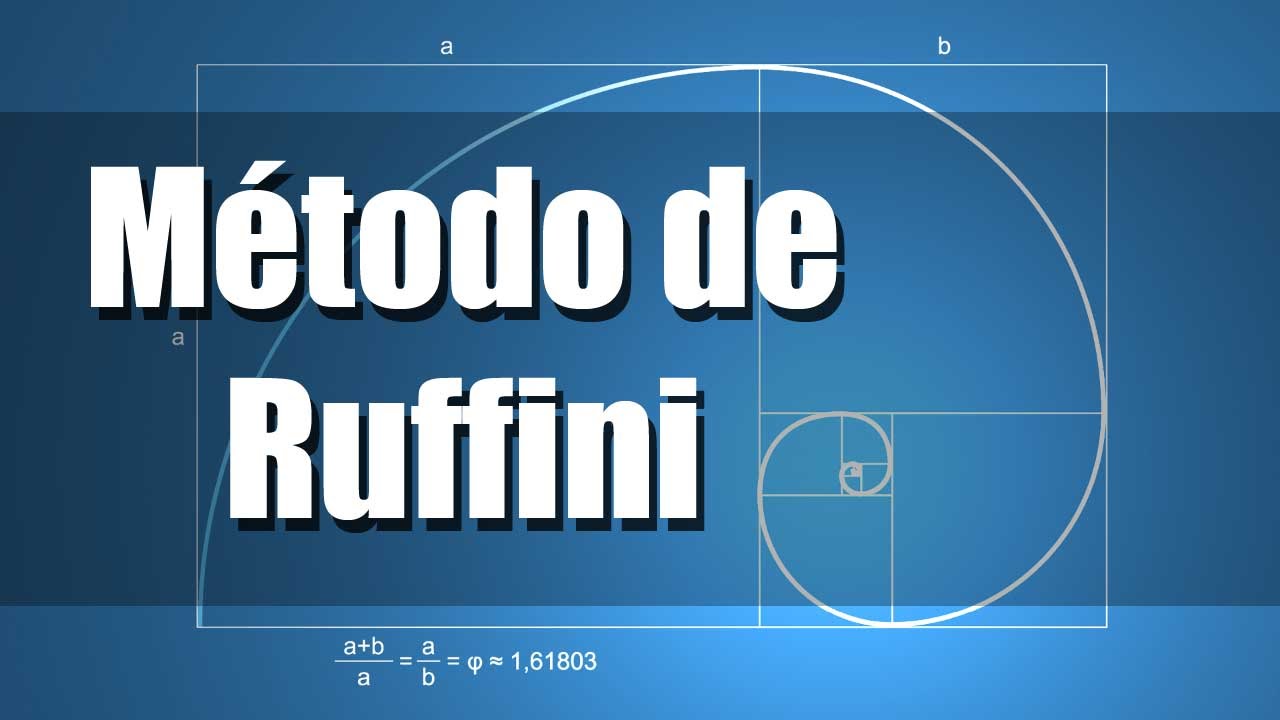 División por Ruffini - División de Polinomios - YouTube
