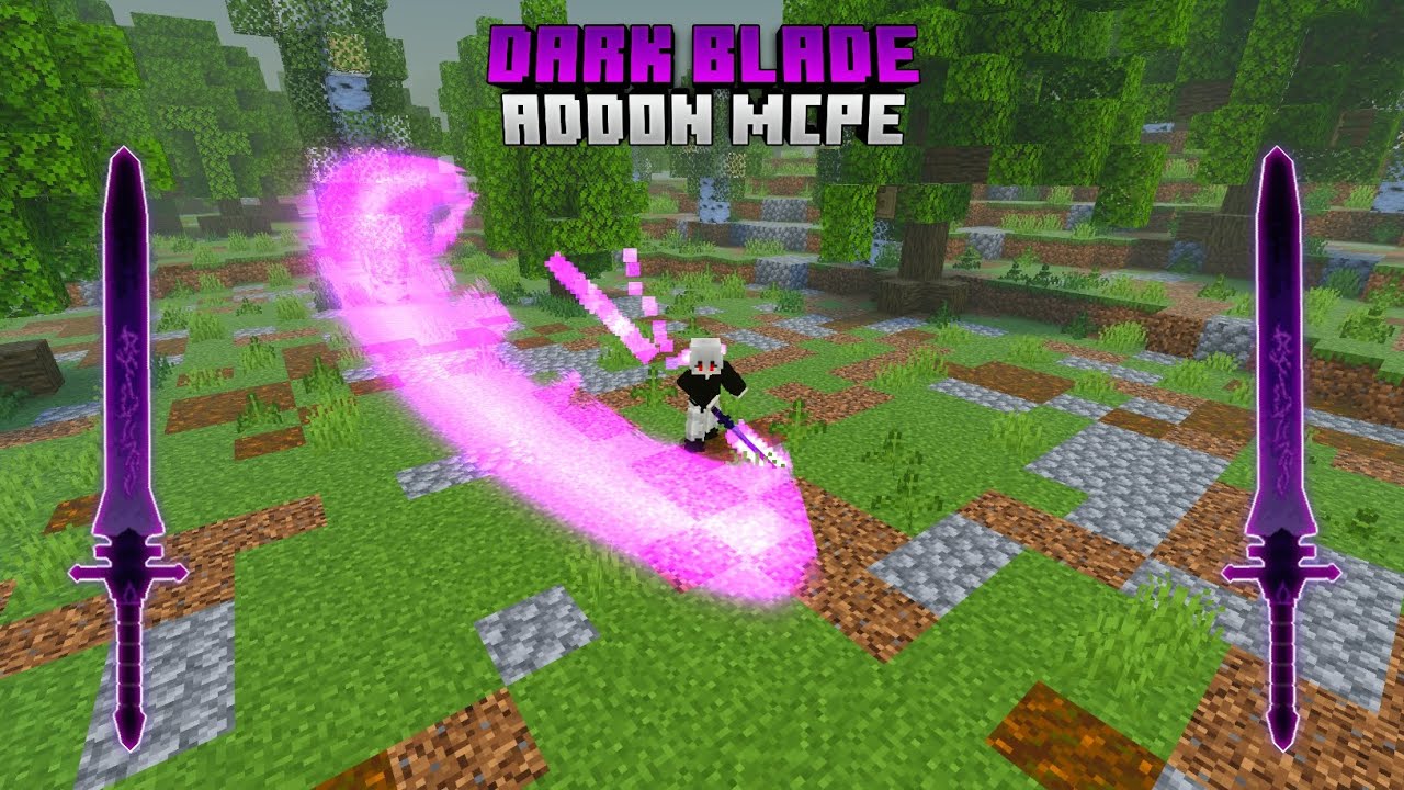Dark Blade | Addon MCPE 1.21 - YouTube