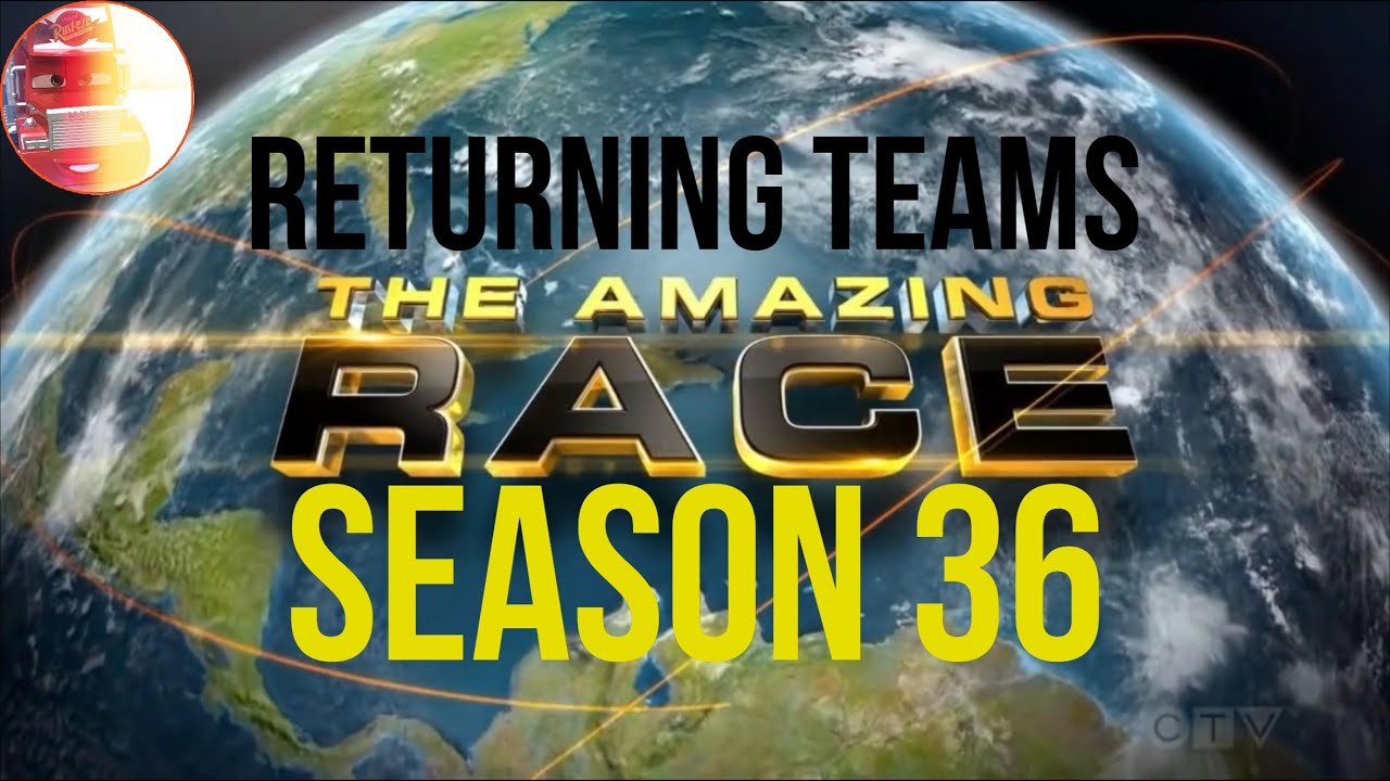 The Amazing Race Season 36 Returning Teams | From Zav S TV - YouTube