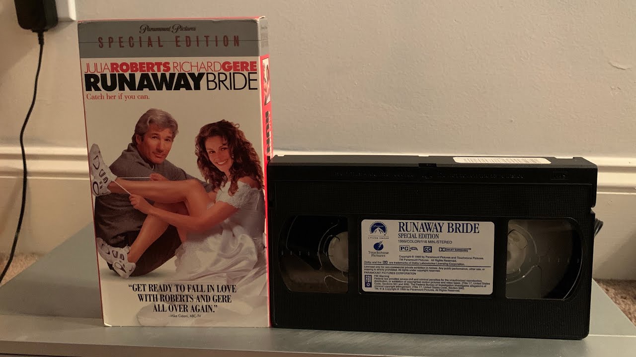 Opening to Runaway Bride 2000 VHS (2002 Reprint) - YouTube