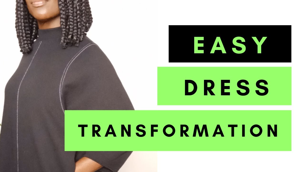 Easy Old Dress Transformation [Make The Old New] - YouTube