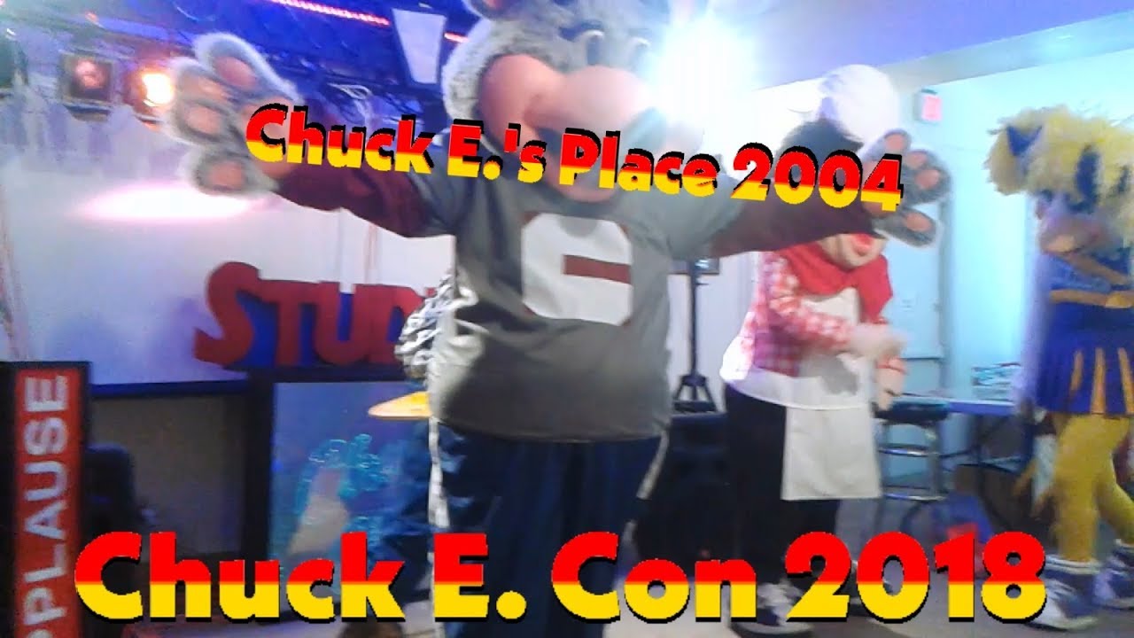 Chuck E.'s Place 2004 - Chuck E. Con 2018 Dallas, TX - YouTube