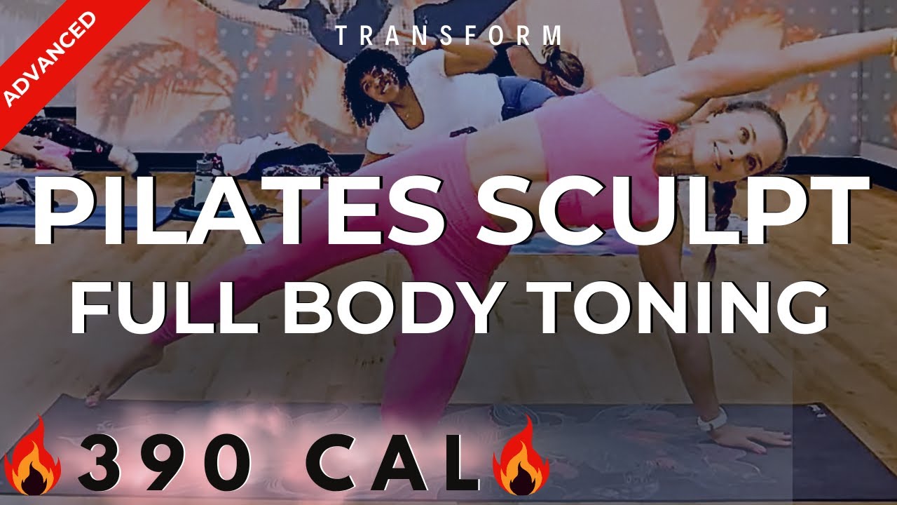 50-min FULL BODY PILATES inspired workout / TONE, STRETCH, LEAN OUT ...