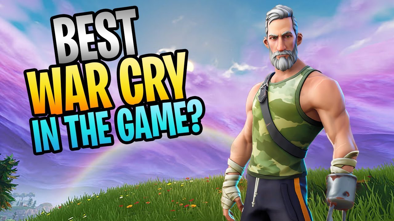 Best WAR CRY In STW? New Major Homebase Hero Gameplay - YouTube