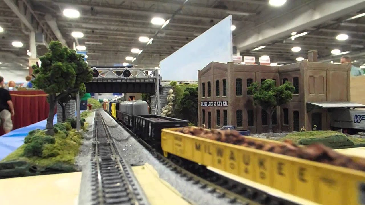 Trainfest 2015 T-Trak N Scale Layout (8) - YouTube