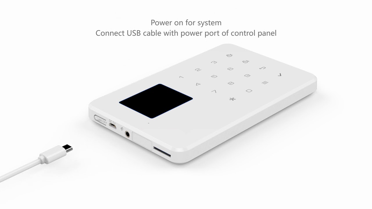 KERUI G18 alarm system - YouTube