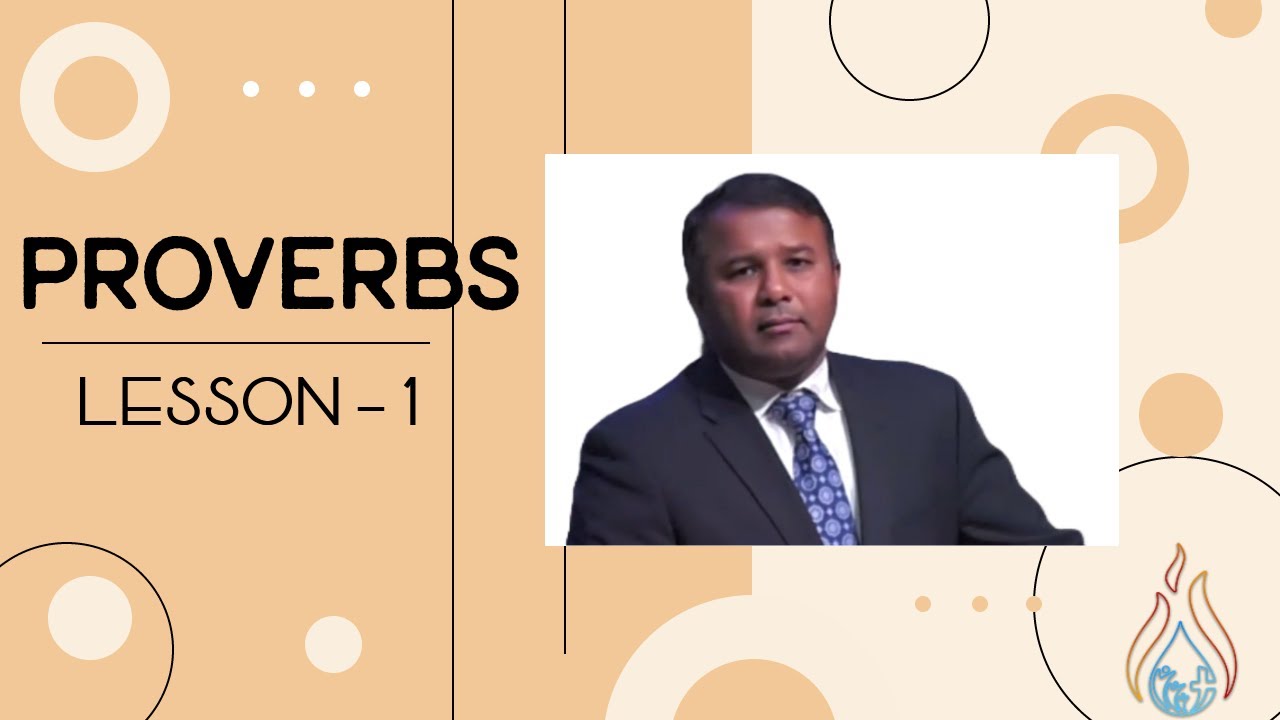 Proverbs - 1|| Pr. Finoy Johnson #biblestudy - YouTube